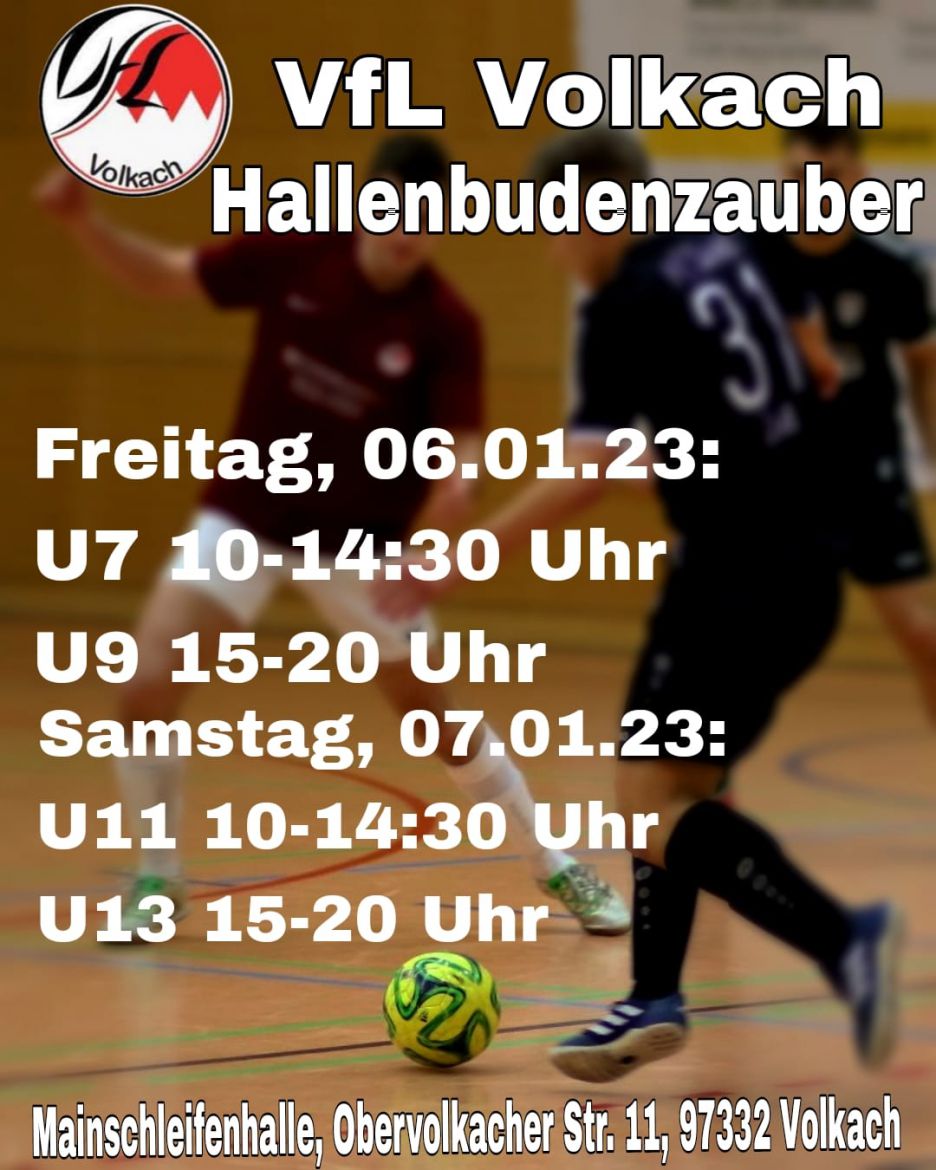 Hallenbudenzauber beim VfL Volkach! - VfL Volkach